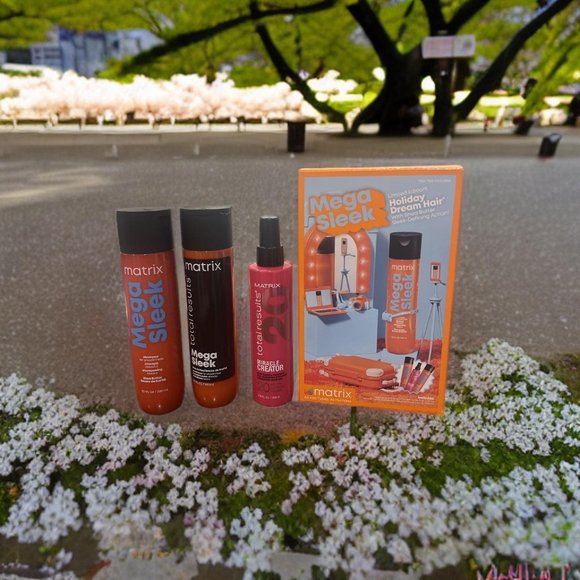 Matix | Hair | Matrix Mega Sleek Holiday Dream Hair Fantasy Kit Shampoo ...